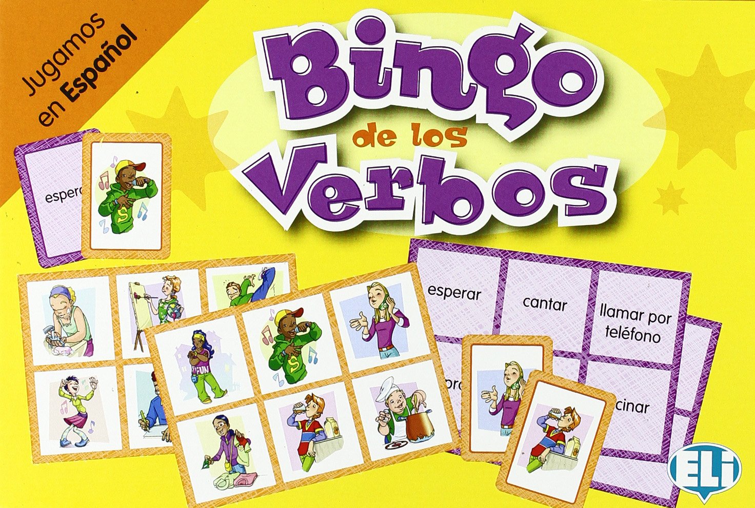 BINGO DE LOS VERBOS Juego